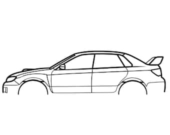 Subaru Metal Art - Etsy