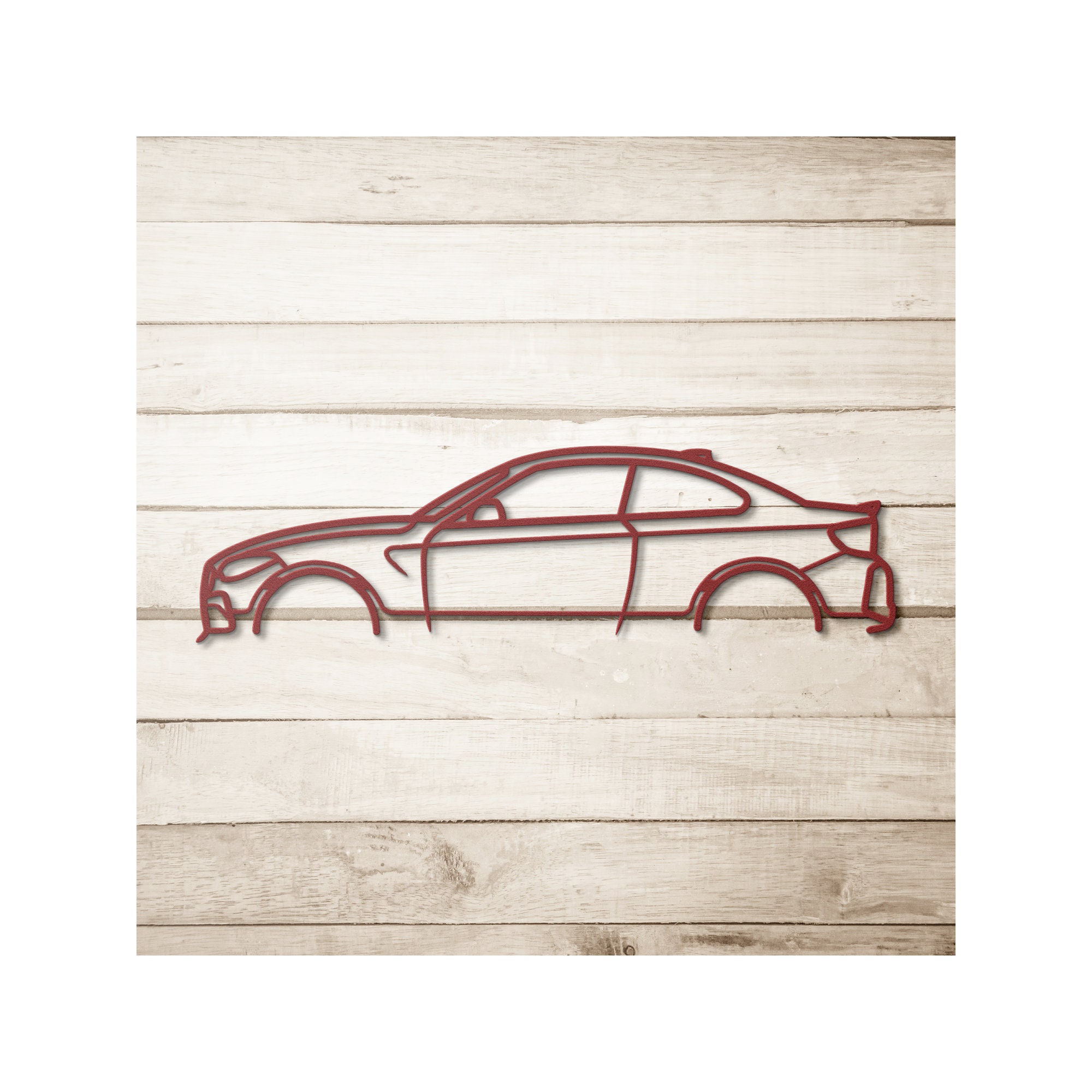 BMW F87 M2 (2016-2021) Silhouette Metal Wall Art - Etsy