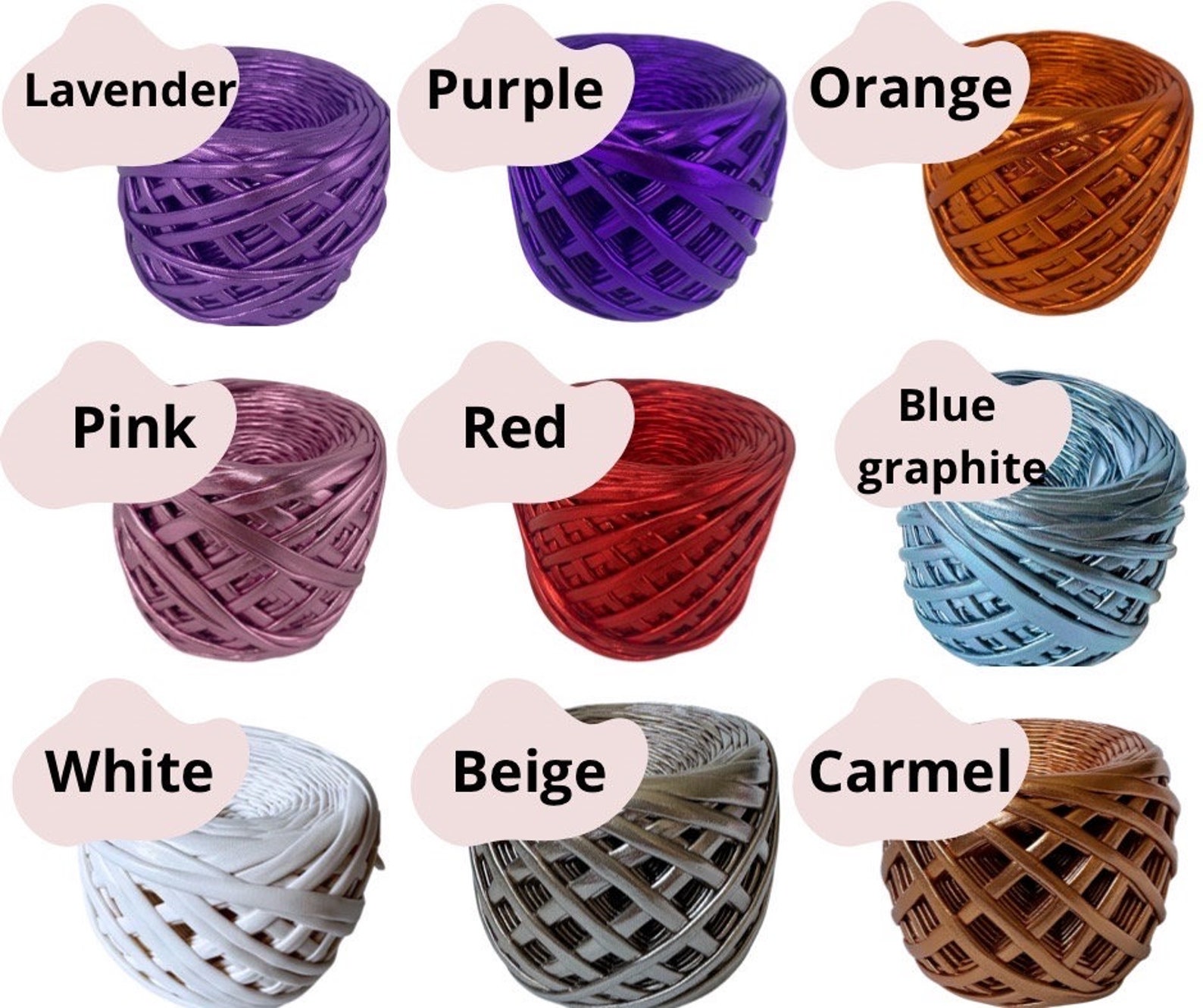 WHOLESALE Order PACK Metallic Yarn Premium, Glossing Thread, Knitting ...