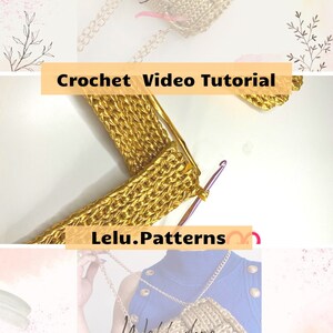 Video Tutorial Bag, Crochet Bag Divina BV Pattern, DIY Crocheted Step ...