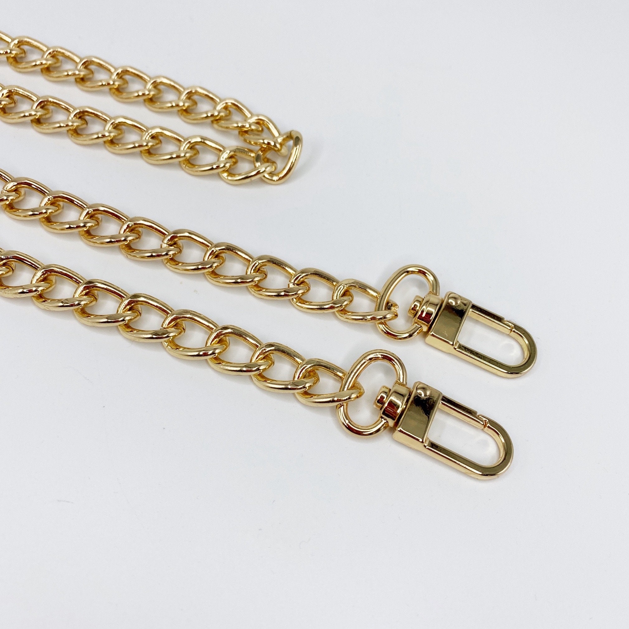 Gold Chain for Crossbody, Bag Replacement Chain Metal, Metal Shoulder ...