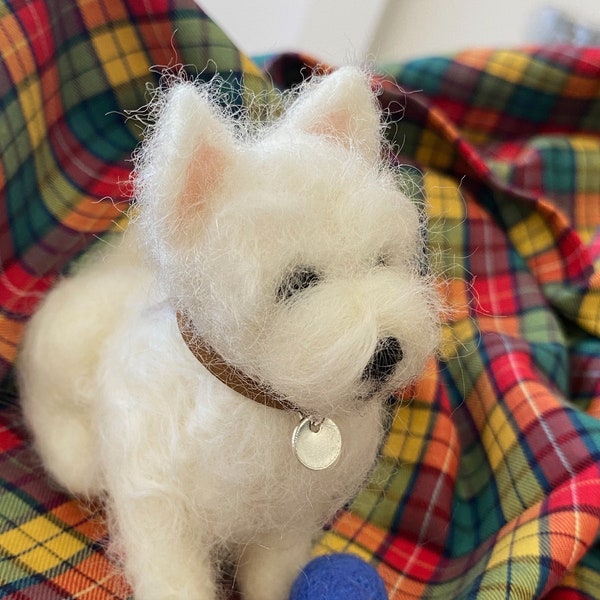 Needle Felted Dog - Etsy