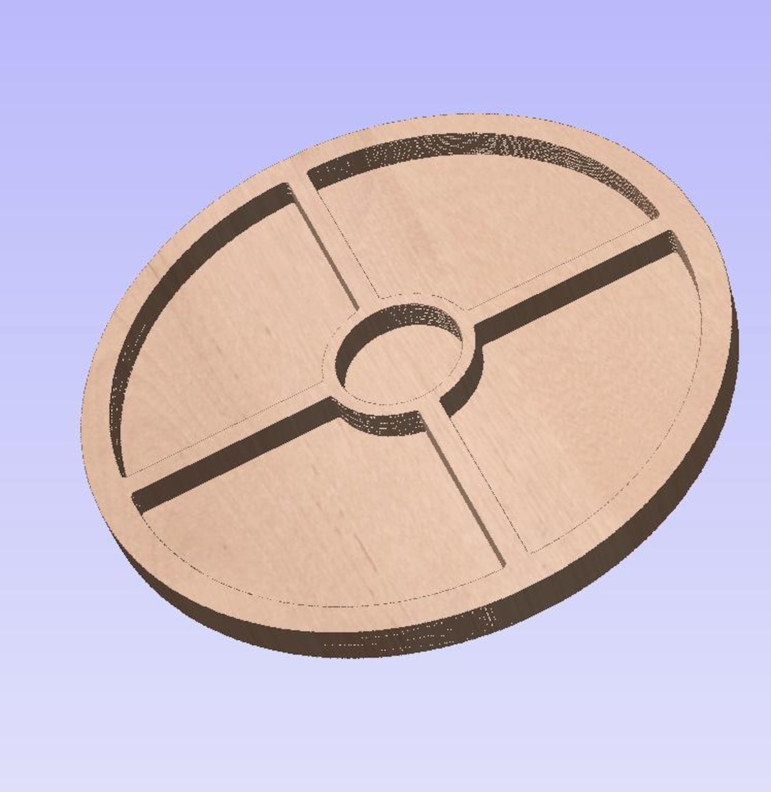 Round Catch-all Tray CNC Cut File – Digital Download Eps. Svg. Dxf. Ai ...