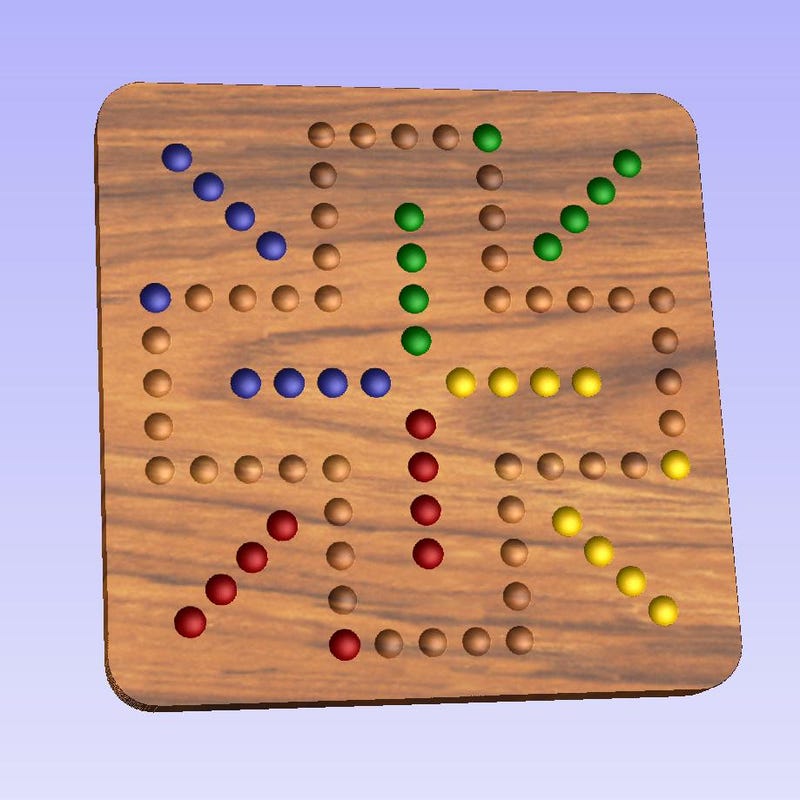 Wood Marble Game Pattern - Etsy