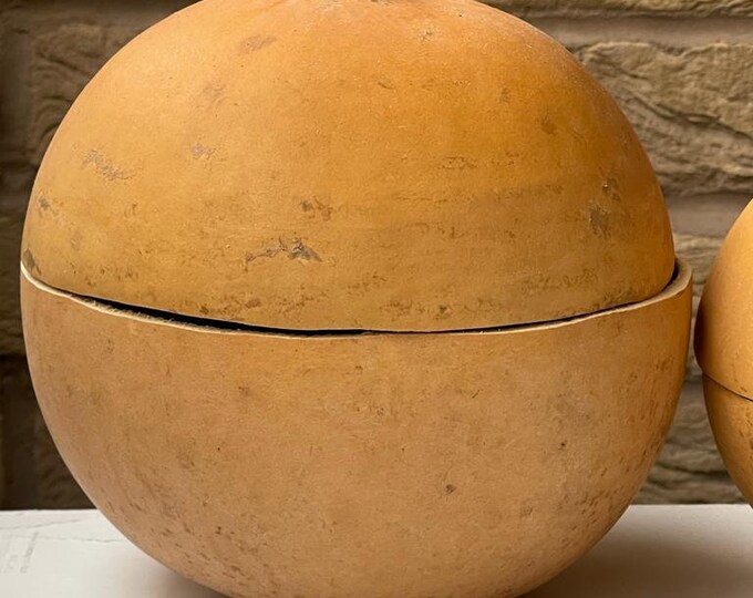 AFRICAN CALABASH GOURD Bowl & Lid Various Sizes - Etsy