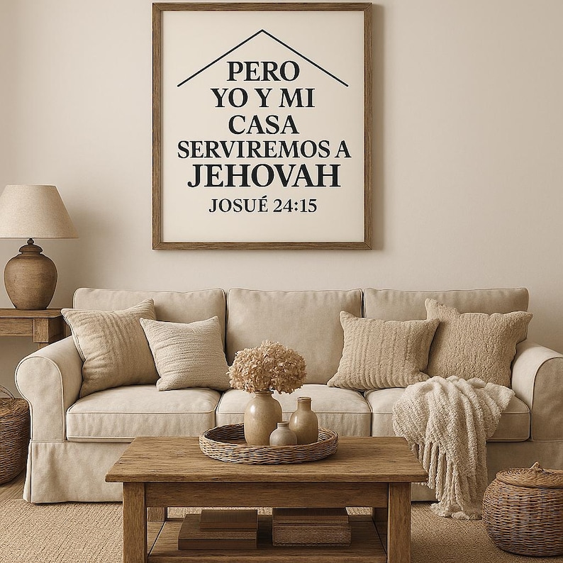 Mi Casa Y Yo Serviremos A Jehova