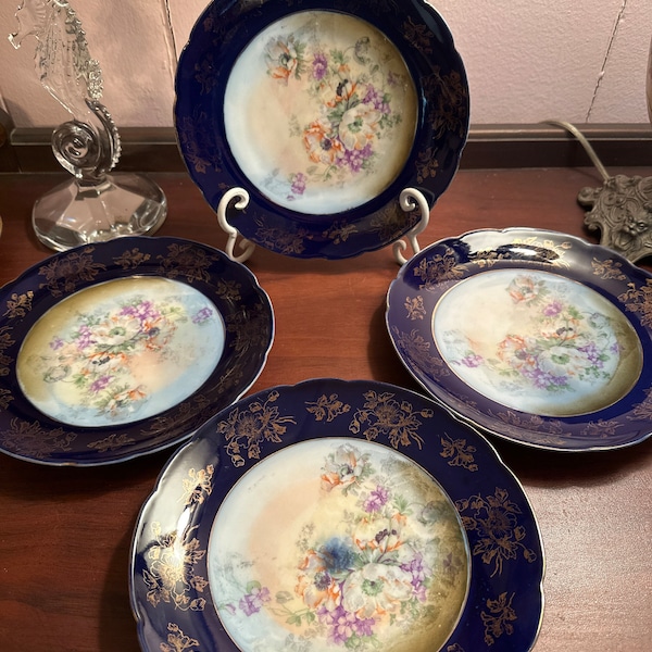 Cobalt Blue Plate - Etsy