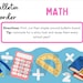 Bulletin Border Math Science History Reading Printable - Etsy