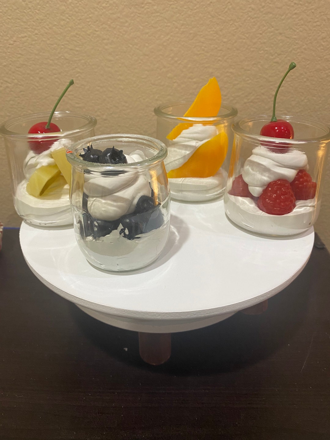 Faux Fruit Parfait - Fake Food - Fruit - Etsy
