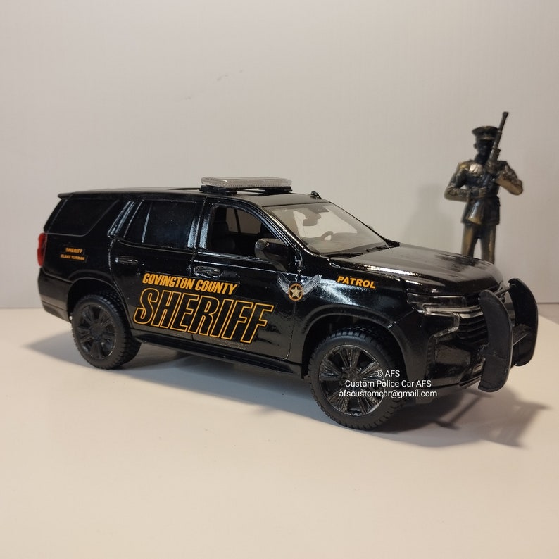 Covington County Sheriff Police Model Car Diecast Tahoe 1:26 Scale ...