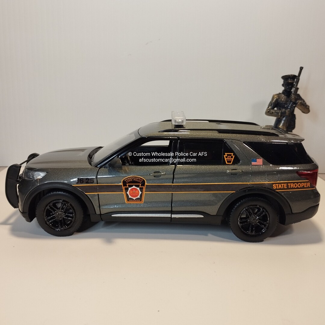 1:24 Scale Diecast Pennsylvania State Police Model Car Ford Explorer ...