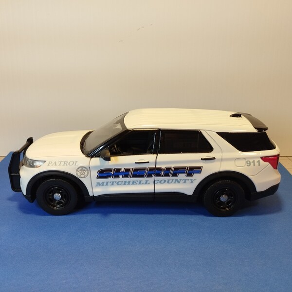 Custom Diecast Police Car - Etsy