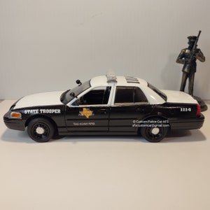 1:24 Scale Diecast Police Model Car / Custom Police Car AFS / Custom ...