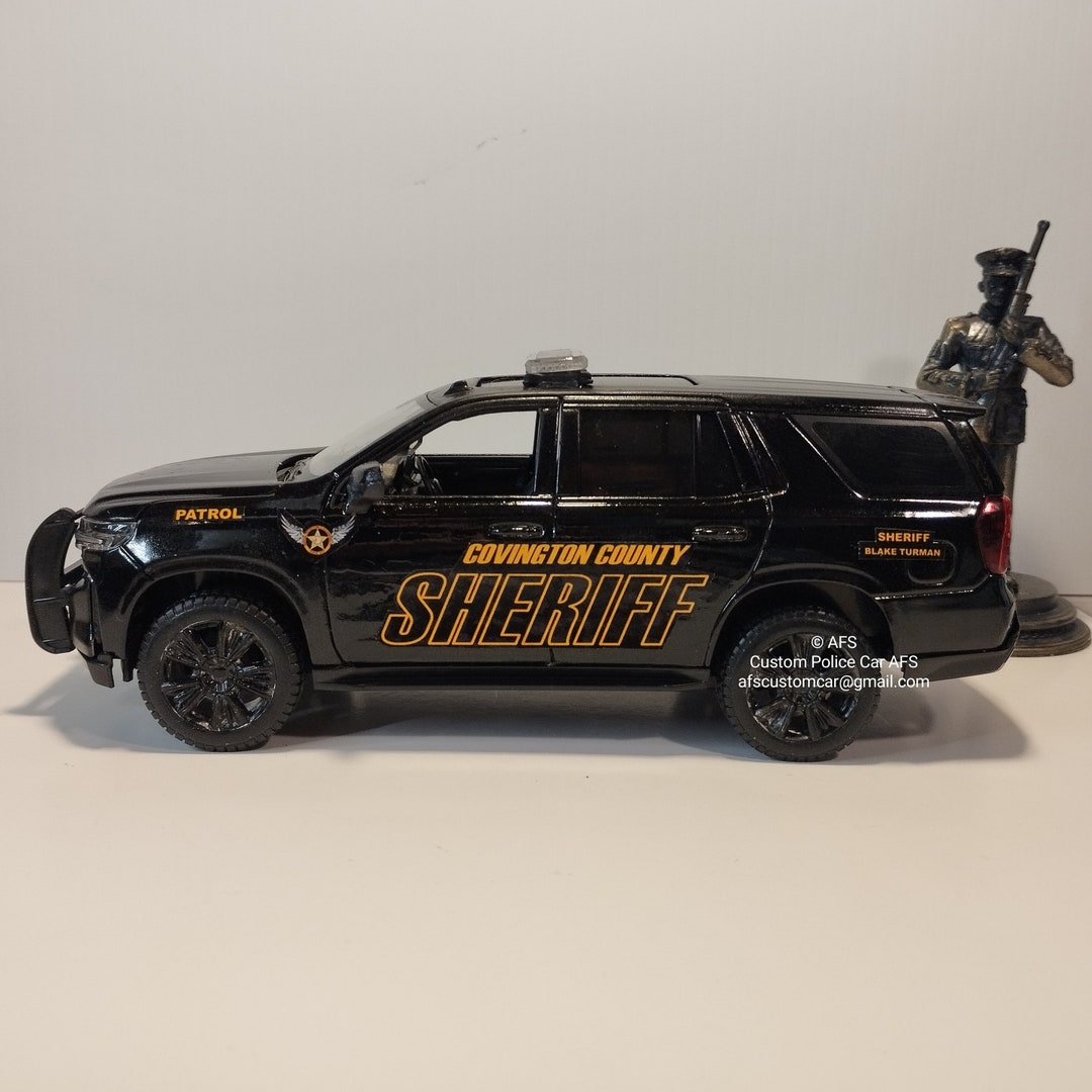 Covington County Sheriff Police Model Car Diecast Tahoe 1:26 Scale ...
