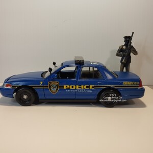 1:24 Scale Diecast Police Model Car / Custom Police Car AFS / Custom ...