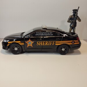 1:24 Scale Diecast Police Model Car / Custom Police Car AFS / Custom ...
