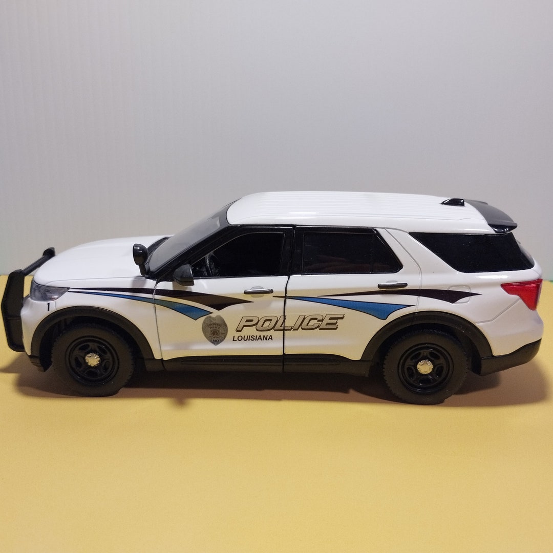 1:24 Scale Louisiana Police Model Car Diecast 2022 Ford Explorer ...