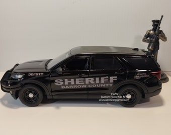 1/24 Scale Homeland Security dhspolice Dept Die Cast Model Car Ford ...