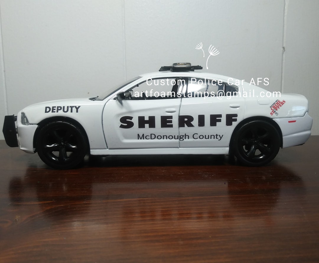 Mcdonough County Sheriff Police Model Car Diecast Dodge - Etsy