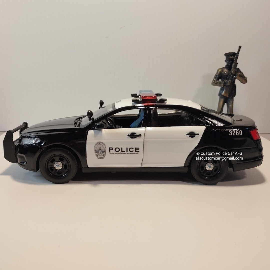 Austin Police Department Dodge Charger Model Car 1:24 Diecast Custom ...