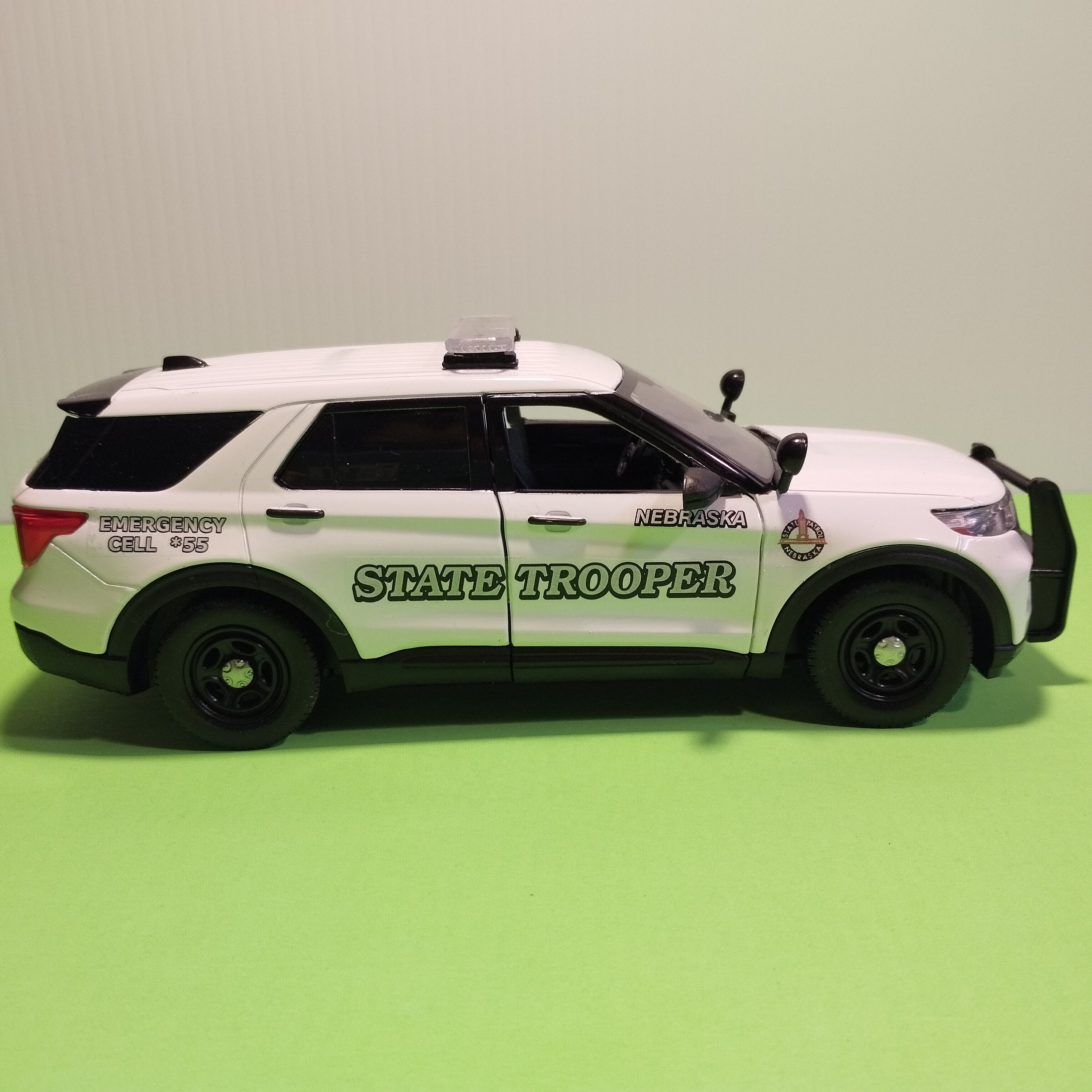 NEBRASKA State Trooper-cast Metal & Plastic 2022 Ford Explorer - Etsy
