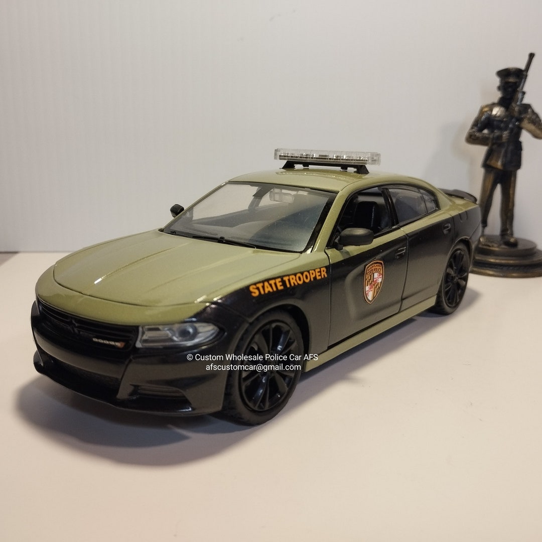 Maryland State Police Model Car Diecast 2023 Dodge Charger 1:24 ...