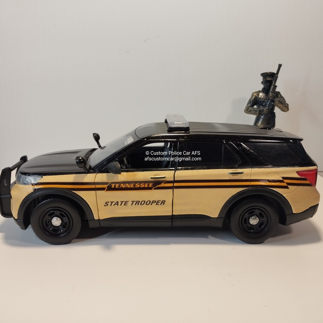 1:24 Scale Diecast Police Model Car / Custom Police Car AFS / Custom ...