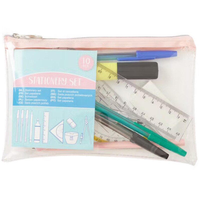 Stationery Gift Box Set Pastel Stationery Set Metallic - Etsy