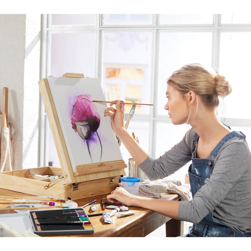 Easel on Older Painting - Etsy UK