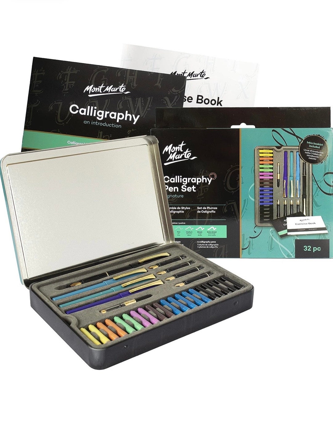 32 Pc Vintage Style Writing Calligraphy Starter Kit, Calligraphy Pen ...
