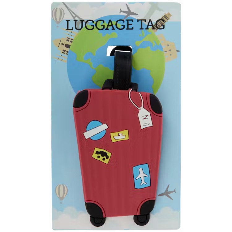 Cute Fun Luggage Tags Assorted Luggage Tags Funny Luggage - Etsy