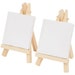 Pack of 12 Mini Blank Canvas, Canvas for Miniature Painting, 3x3 Inch ...