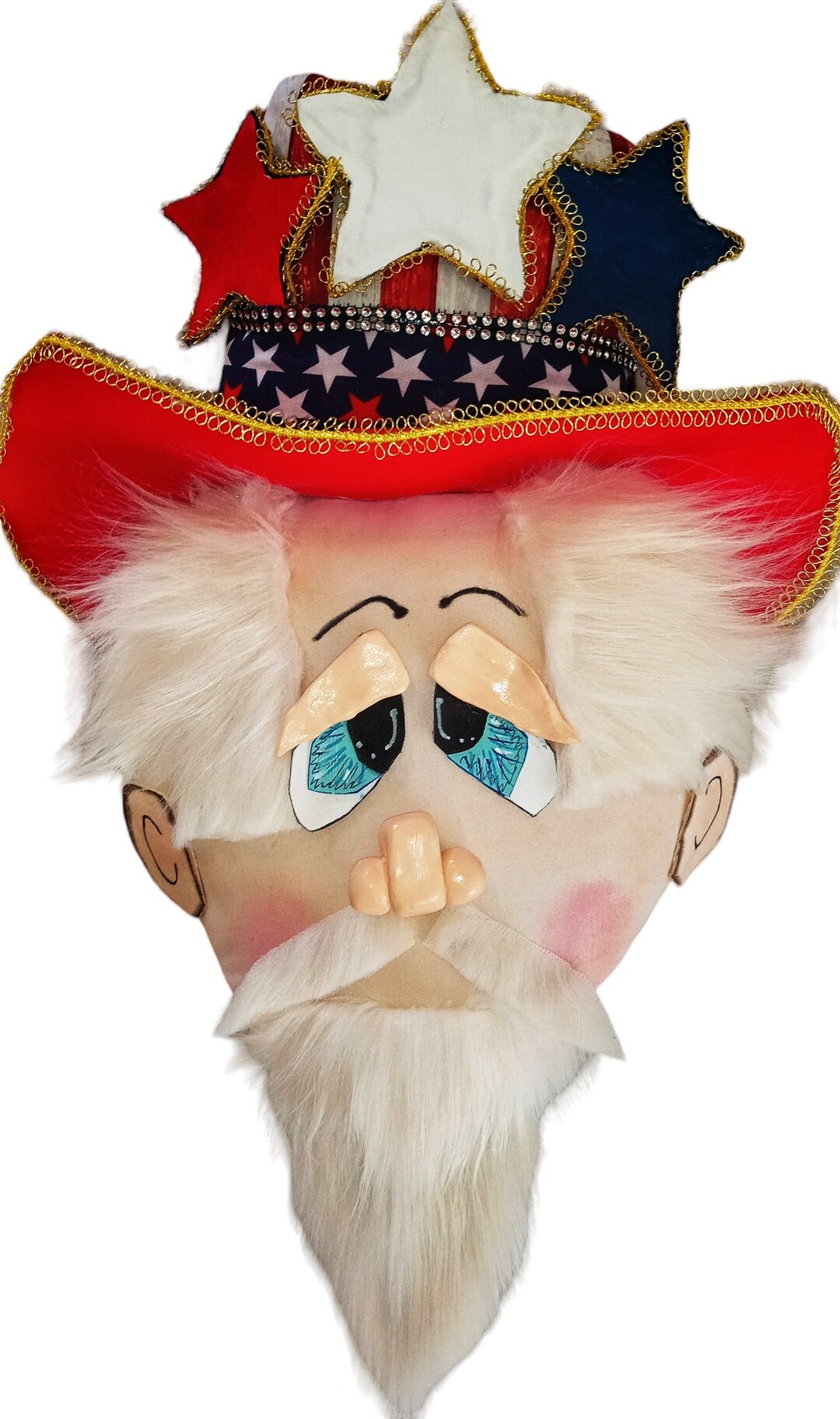 Uncle Sam Wreath Attachment - Etsy
