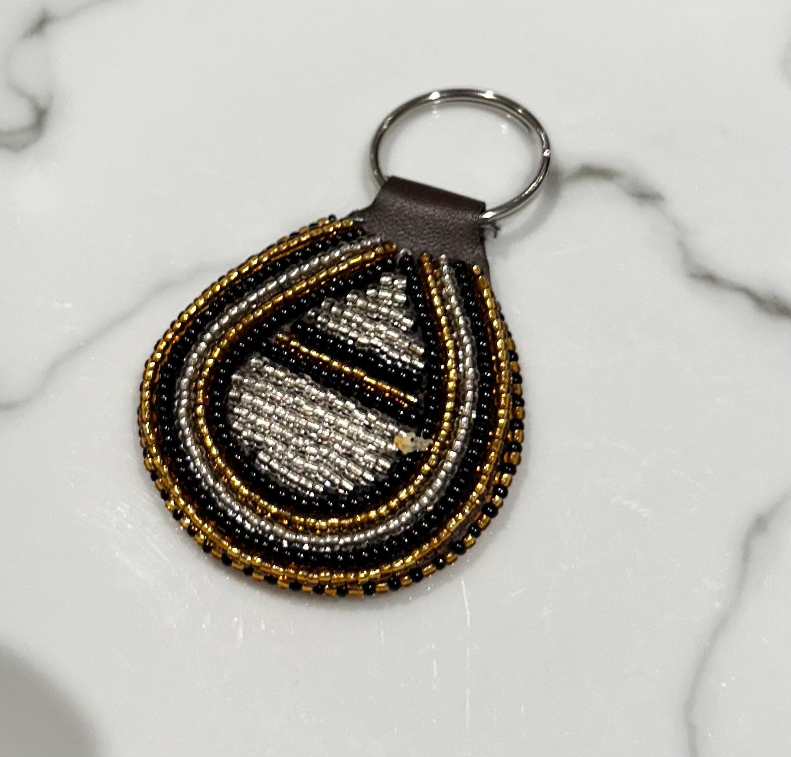 Africa Handmade Beaded Keyring/kenya Handmade Keyring/ Kenya Key Fob ...