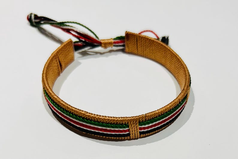 Kenya Flag Masai Bracelet/ African Handmade Wristbands (medium ...