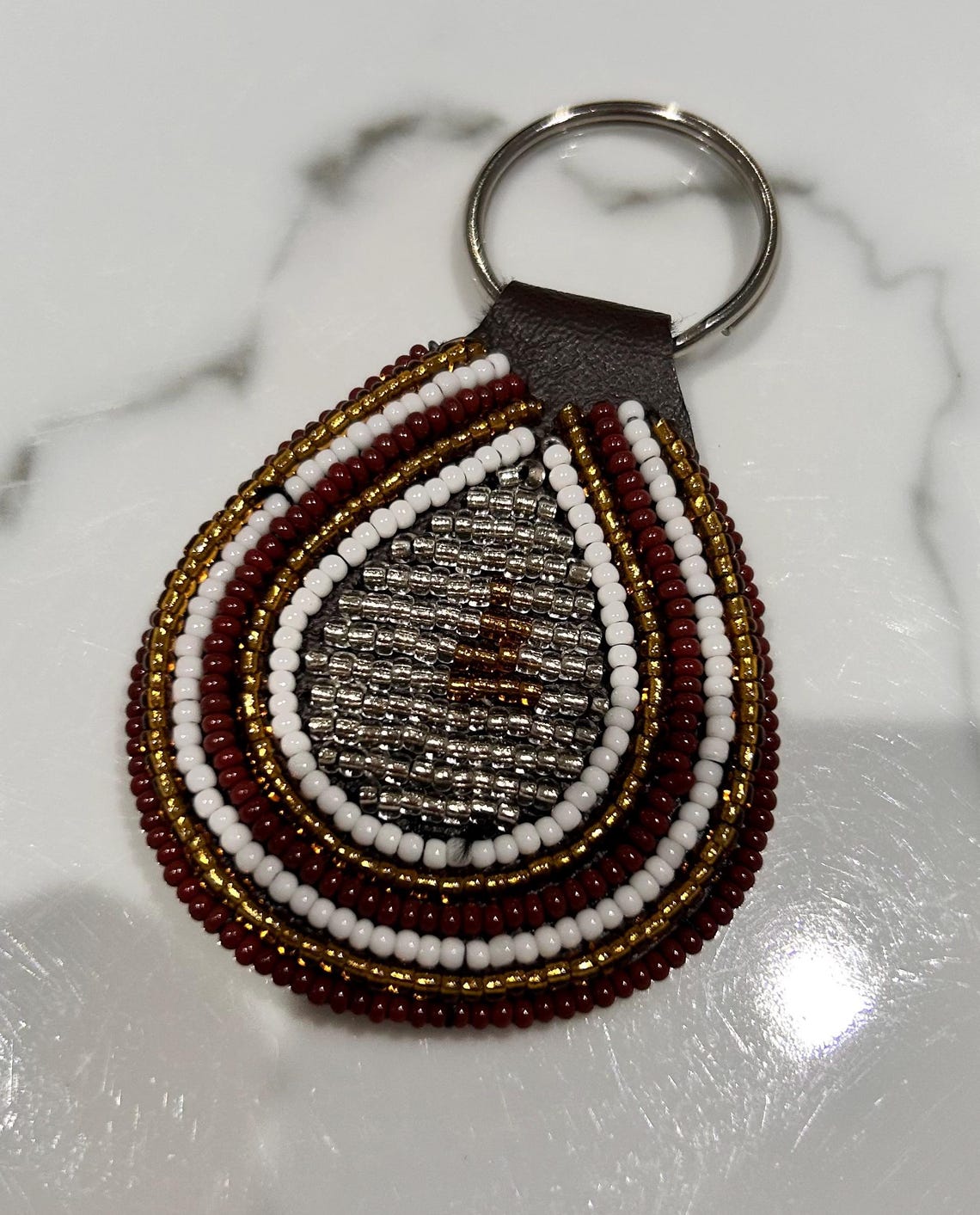 Africa Handmade Beaded Keyring/kenya Handmade Keyring/ Kenya Key Fob ...