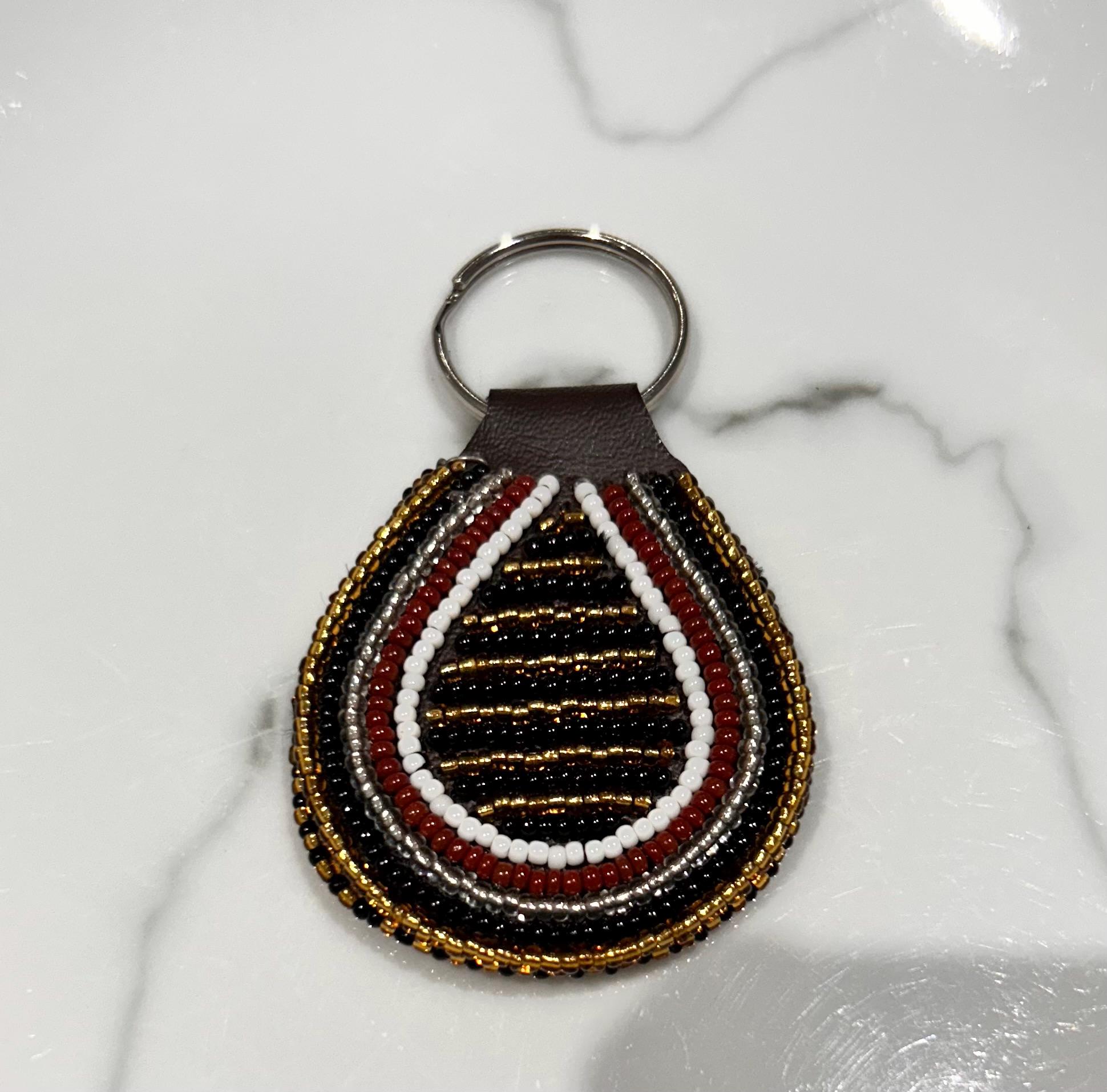 Africa Handmade Beaded Keyring/kenya Handmade Keyring/ Kenya Key Fob ...