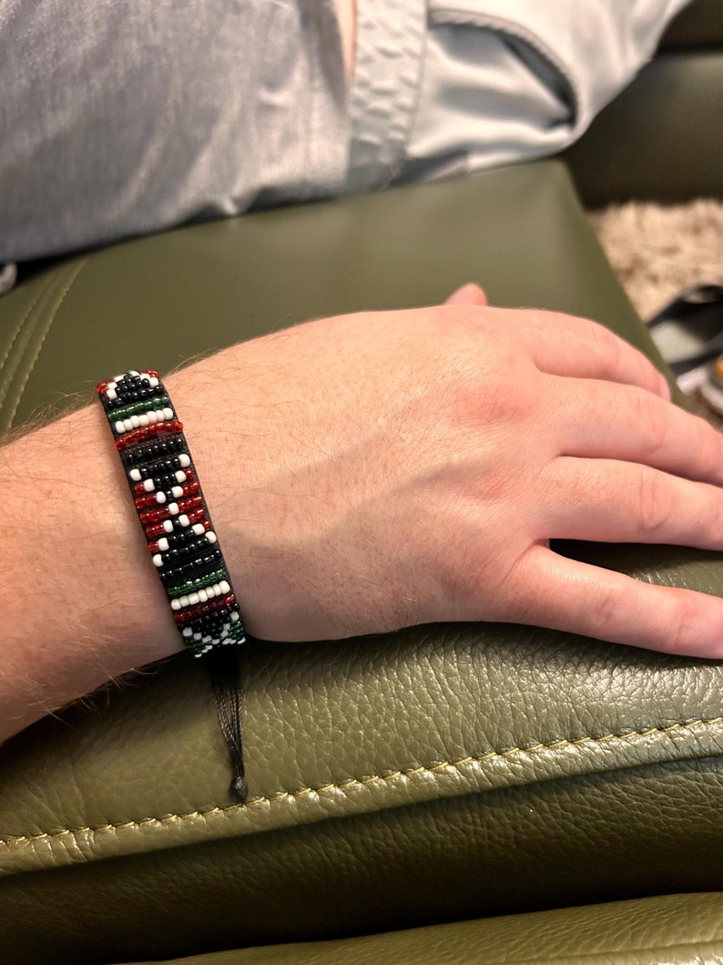 Maasai Bracelet Kenya/ African Handmade Wristbands (small to Medium ...