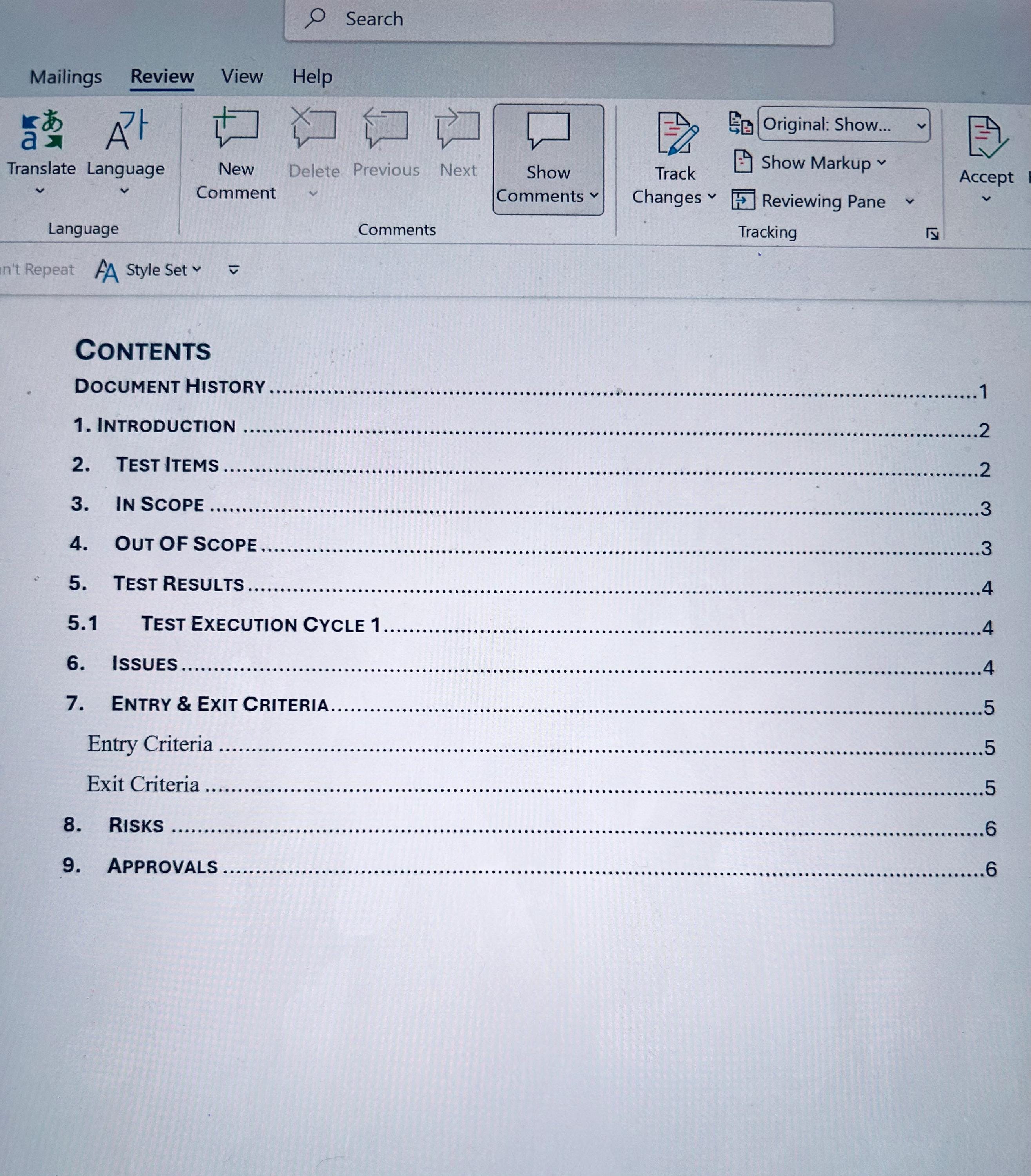 Test Completion Report Templateend of Testing Report Templateqa Testing ...