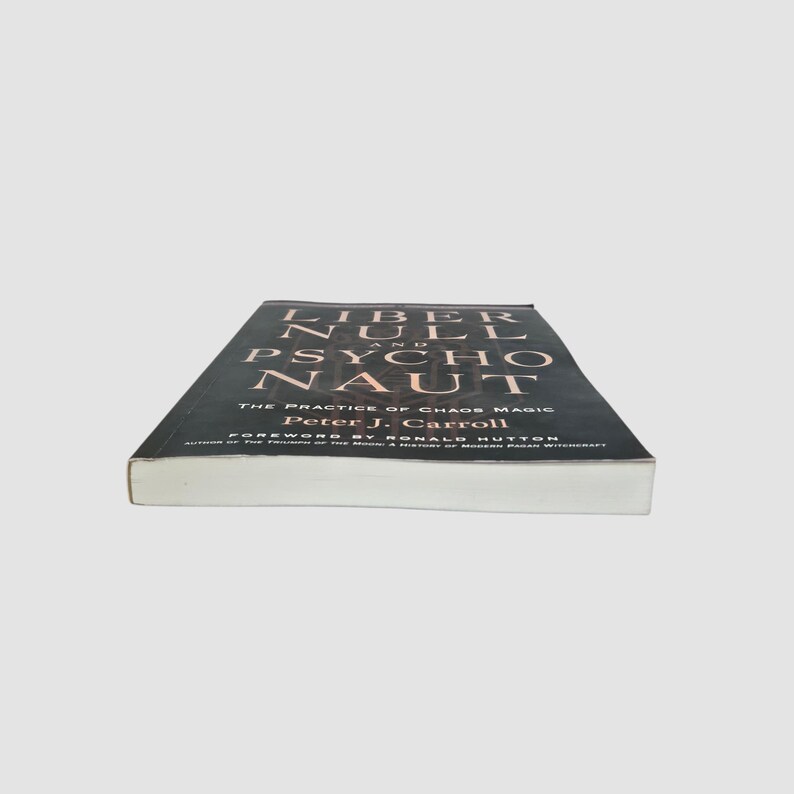 Liber Null und Psychonaut, Peter J. Carroll - Etsy.de