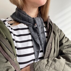 Knitting Pattern | Simple Mini Shawl | Easy Intermediate Lace Pattern ...