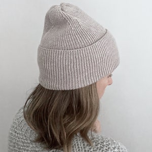 Knitting Pattern | Basic Single Rib Beanie - 4 Yarn Options in 1 ...