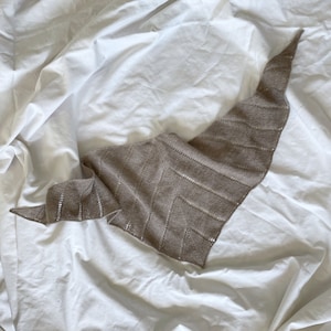 Knitting Pattern | Simple Mini Shawl | Easy Intermediate Lace Pattern ...