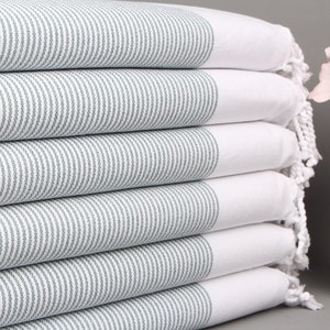 Embroidered Dish Towel, Monogrammed Tea Towel, Khaki Green Towel ...