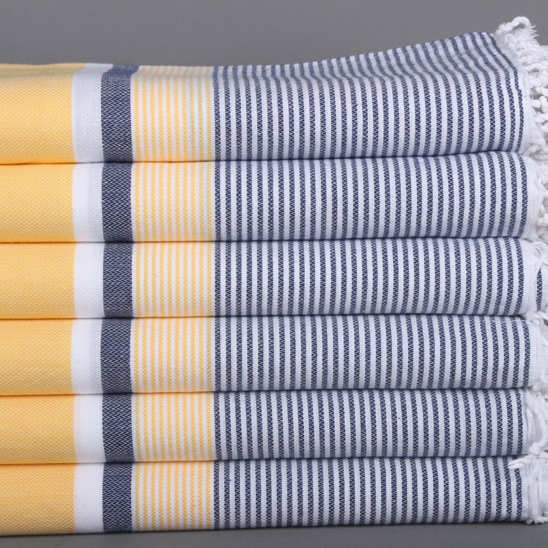 Striped Tea Towels - Etsy