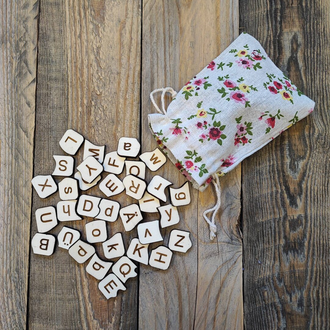 Montessori Alphabetpuzzle Für Kinder Zum Spielend Lernen Des Alphabets ...