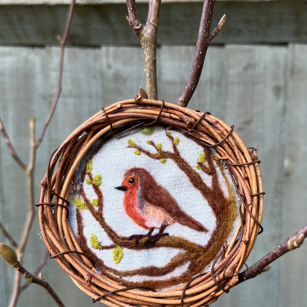 Felt Robin - Etsy UK