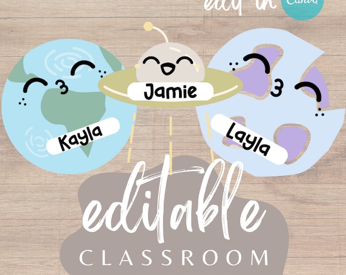 Editable Classroom Name Tags | Summer Ice Cream Tags for Cubby Nametag ...