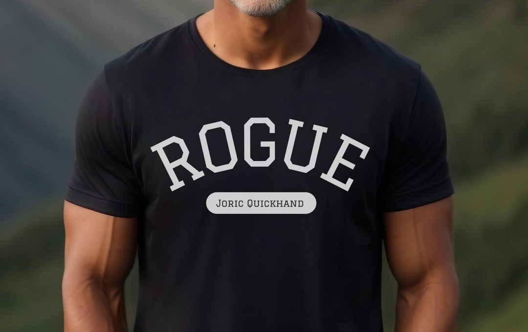 Personalized Dnd Rogue Shirt, Custom Character Christmas Gift, Dnd ...