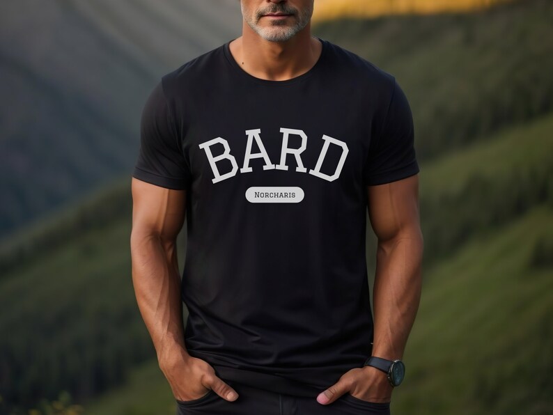 Personalized Dnd Bard Shirt, Custom Character Birthday Gift Brother ...